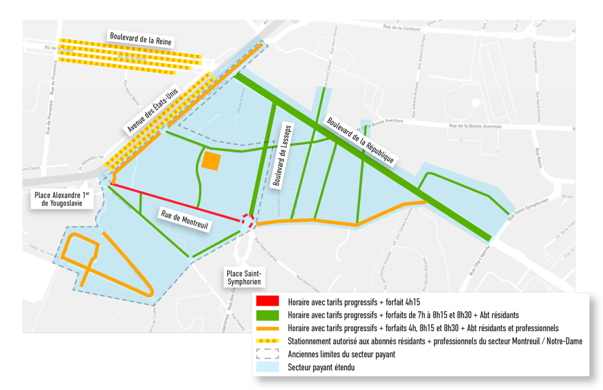 Extension du stationnement payant au quartier de Montreuil | Ville de ...