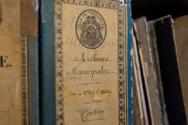 Archives communales | Ville de Versailles